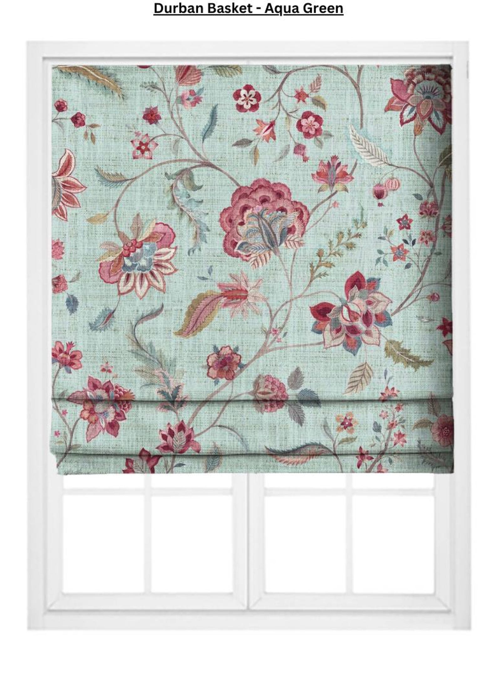 Custom Floral Roman Shade, Navy Fabric Blind, Made to Order - Etsy