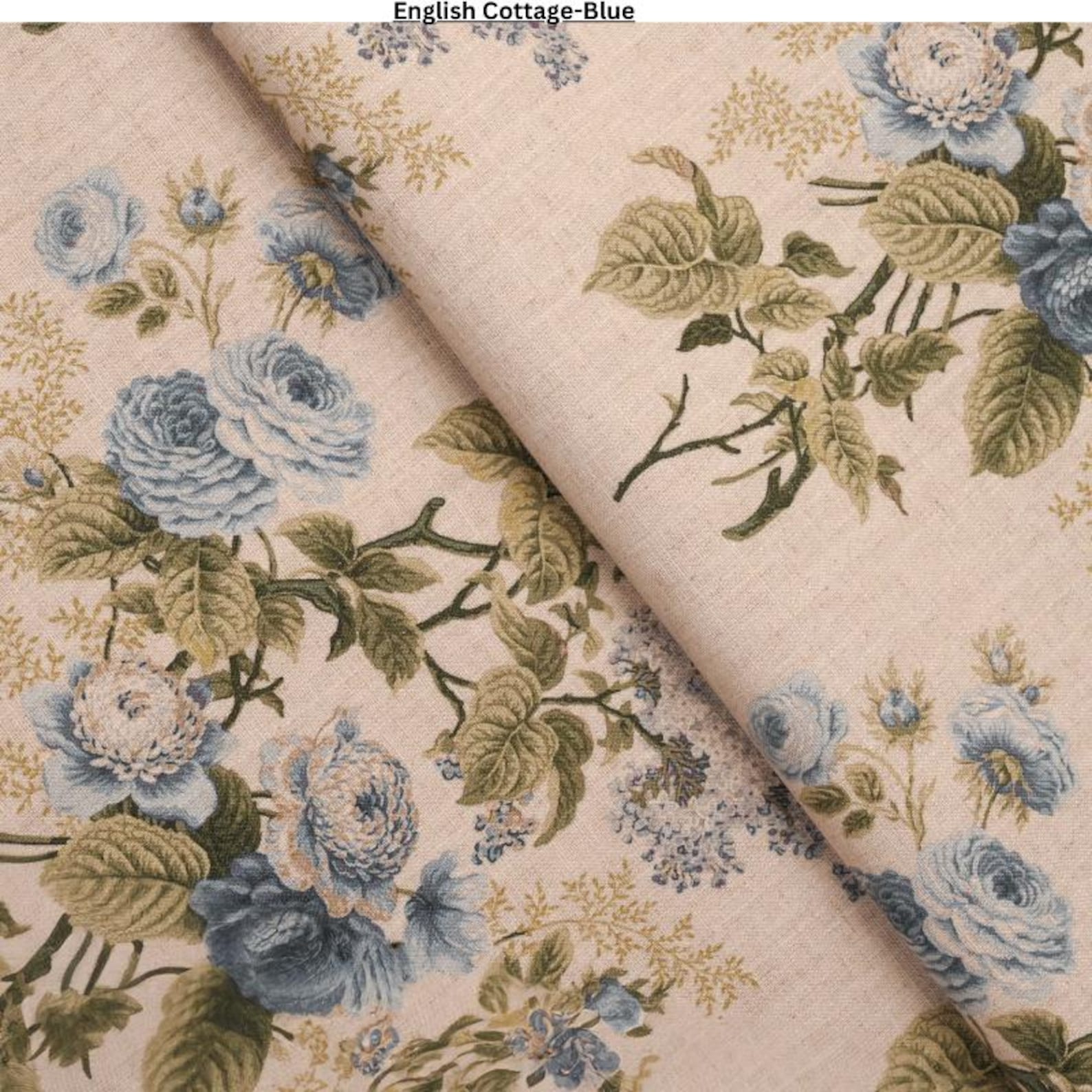 Classic Floral Print Curtains, Floral Custom Drapes, Made to Order ...