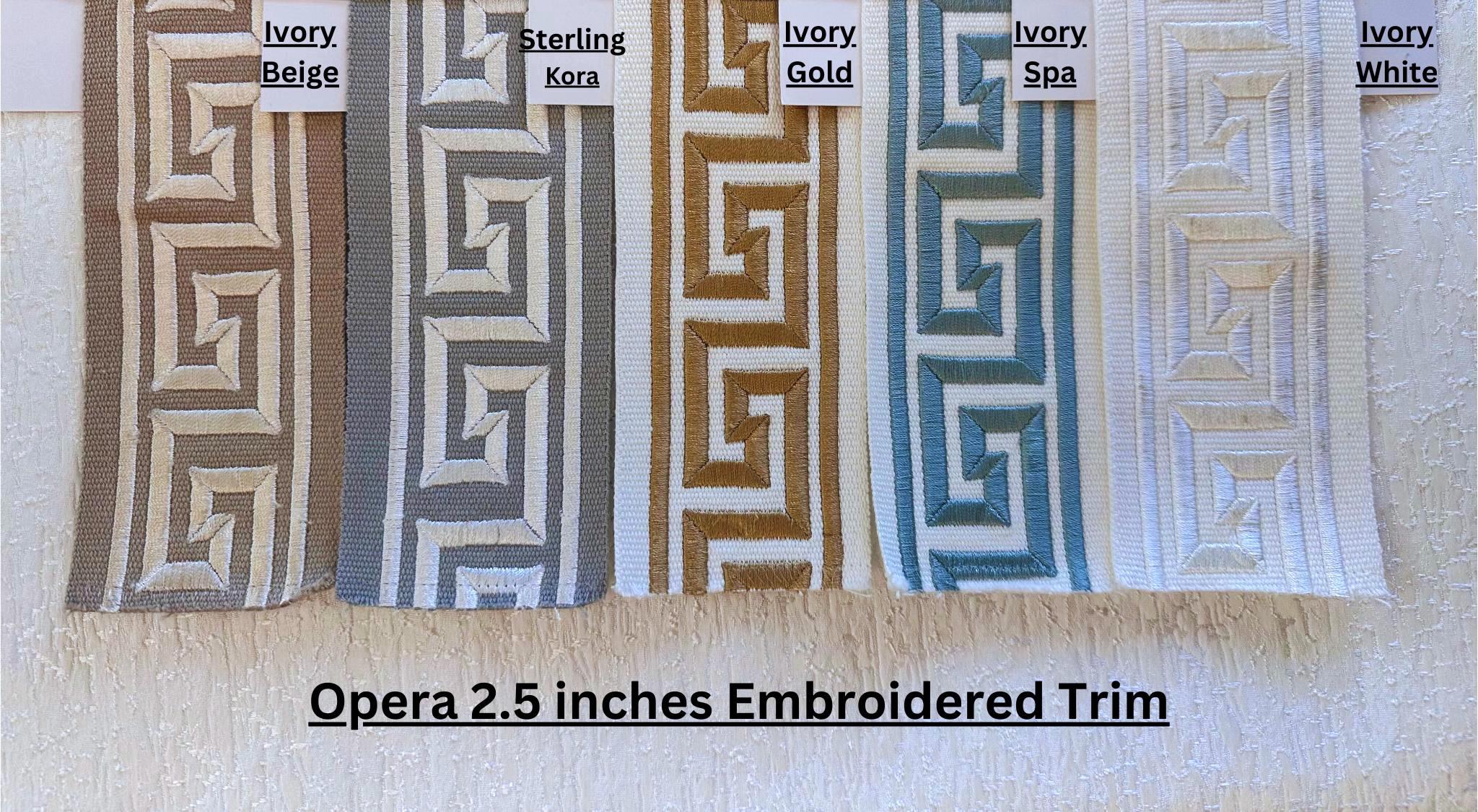 Decorative Border for Curtains | Upholstery Trim | Drapery Borders | - Etsy