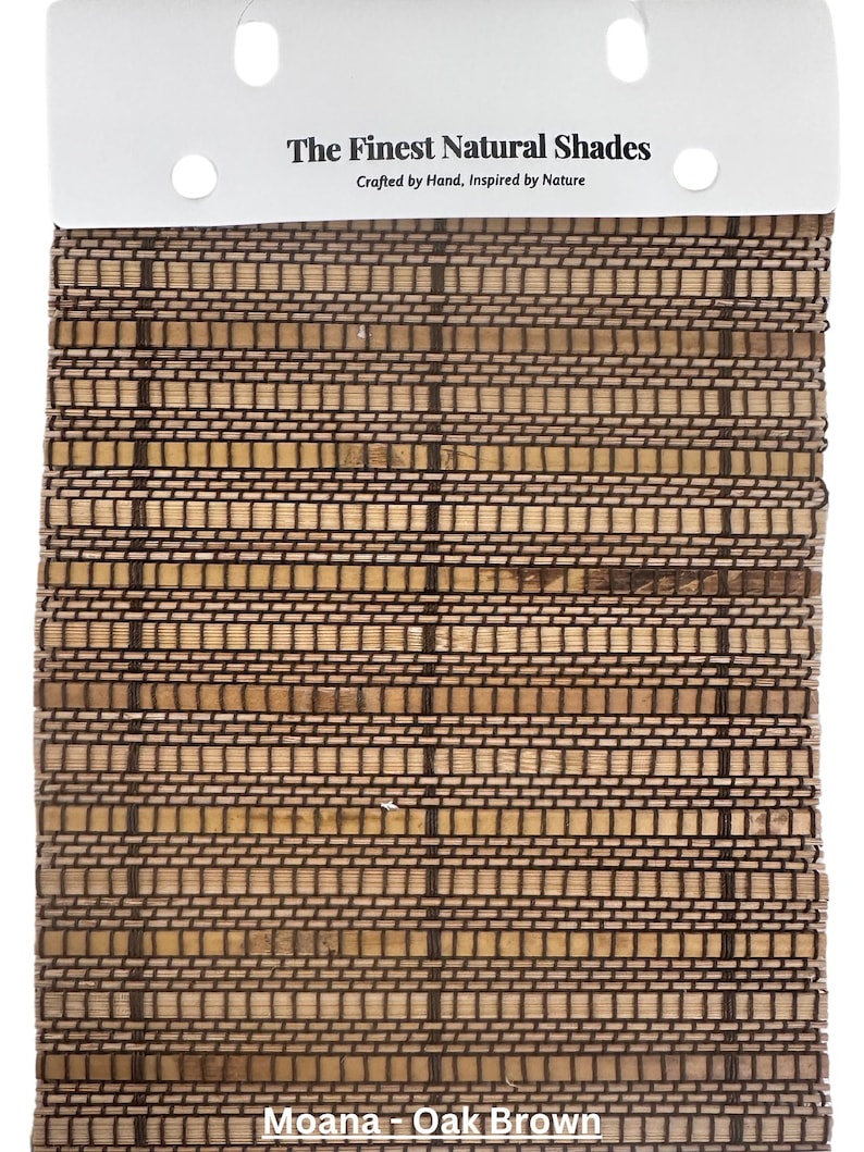 Custom Bamboo Shades | Cordless Woven Wood Blinds | Top Down Bottom up ...