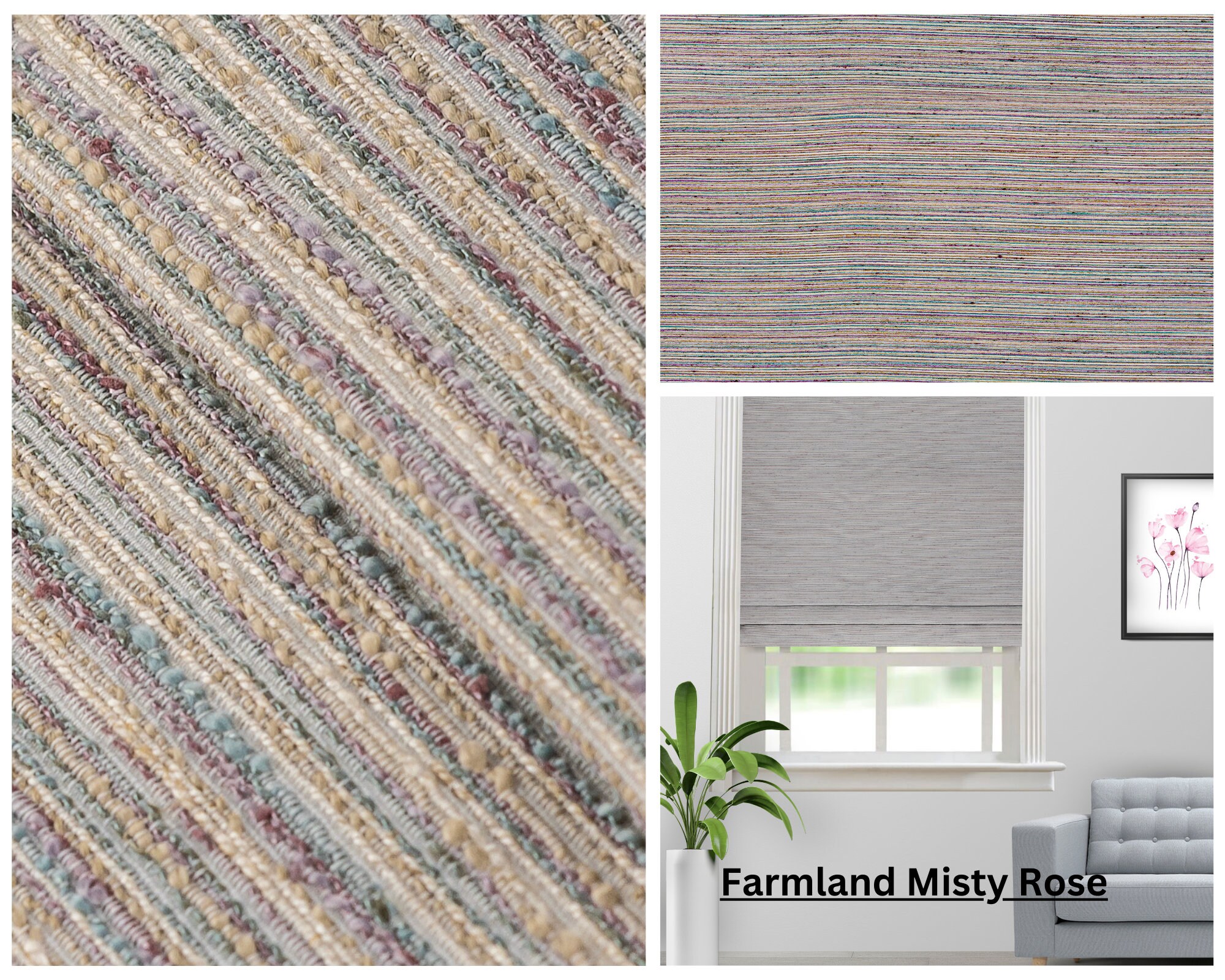 Made to Order Roman Shades Window Shades Fabric Shades FREE Blackout ...