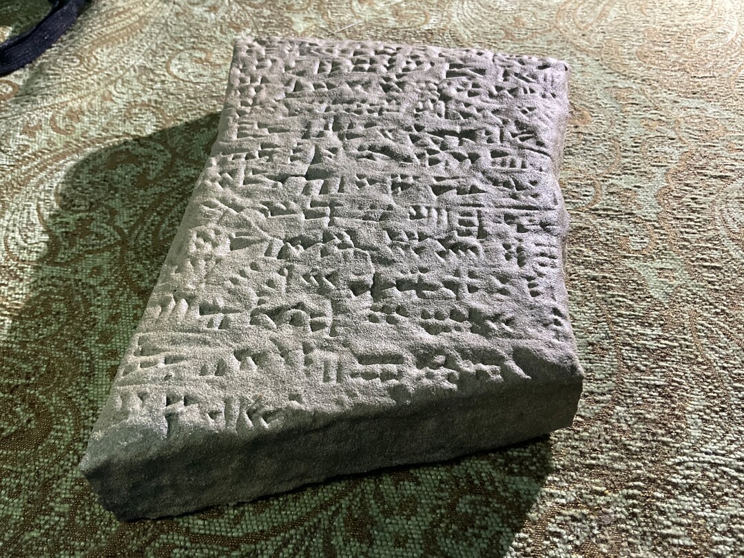 Clay Tablet Sumerian Cuneiform , Stone Age History Urartian Gilgamesh ...