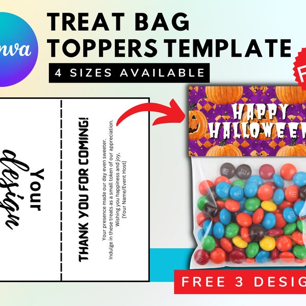 Printable Treat Bag - Etsy