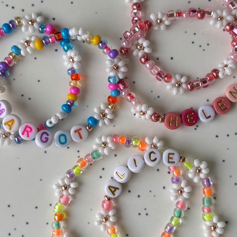 Beaded Daisy Chain - Etsy