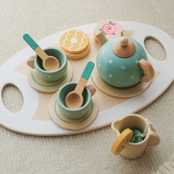 Toy Tea Set - Etsy