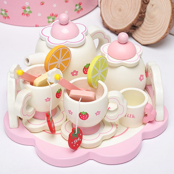Toy Tea Set - Etsy