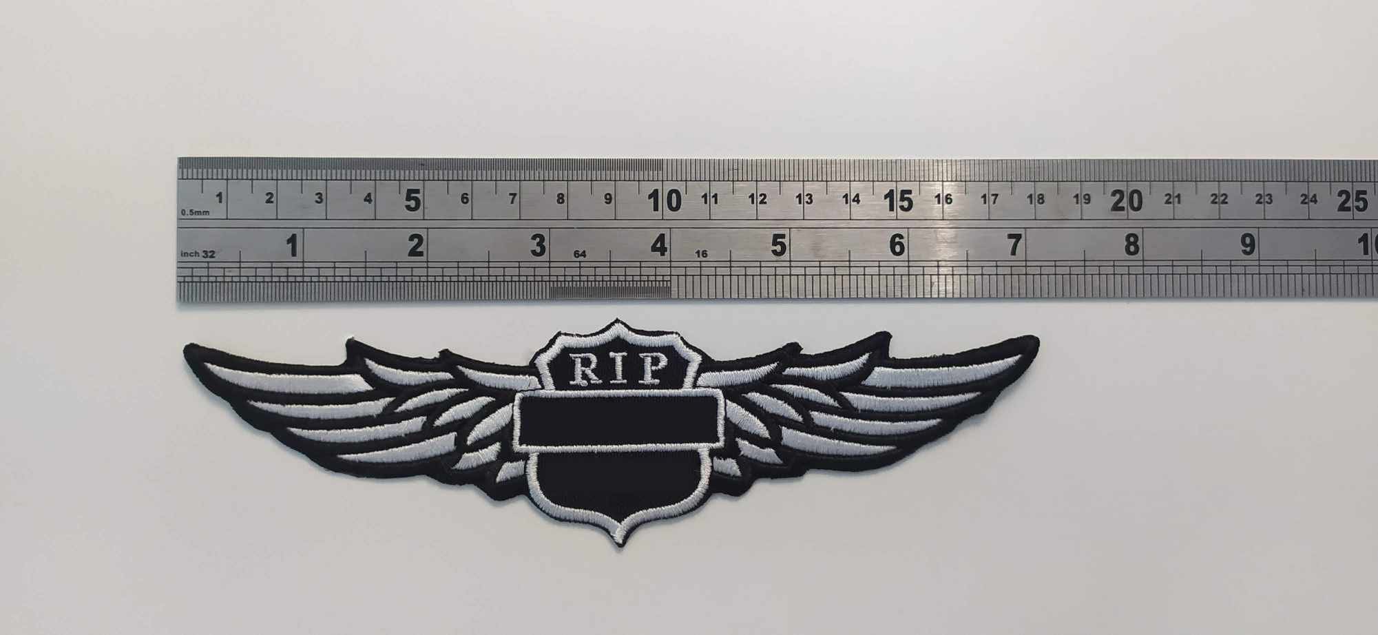 Biker Memorial, Embroidered Patch, RIP in Memory of Your Loved One ...