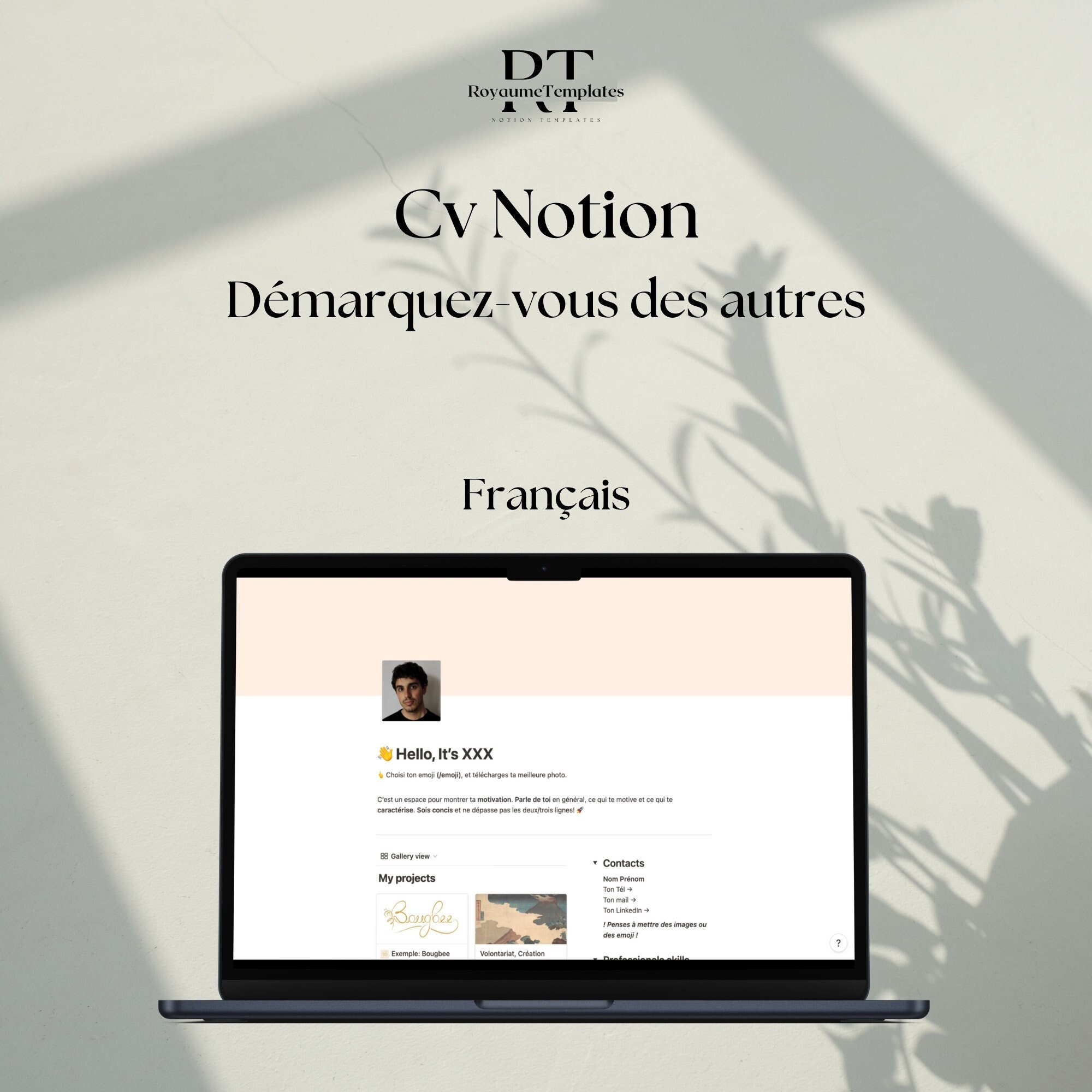 The Originality of Notion for a Unique CV! Create an Original CV That ...
