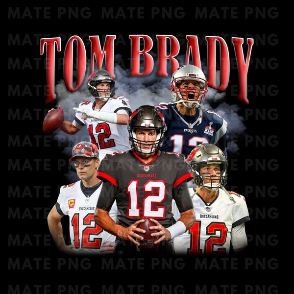 Tom Brady Png Svg - Etsy