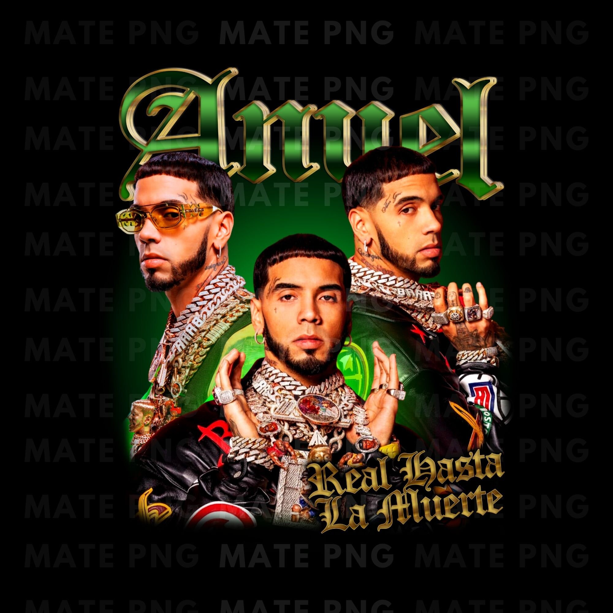 Anuel AA Vintage Look Shirt Realist La T-shirt Anuel AA Clothing Anuel ...