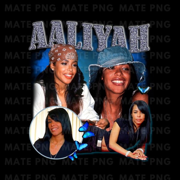 Aaliyah Svg - Etsy