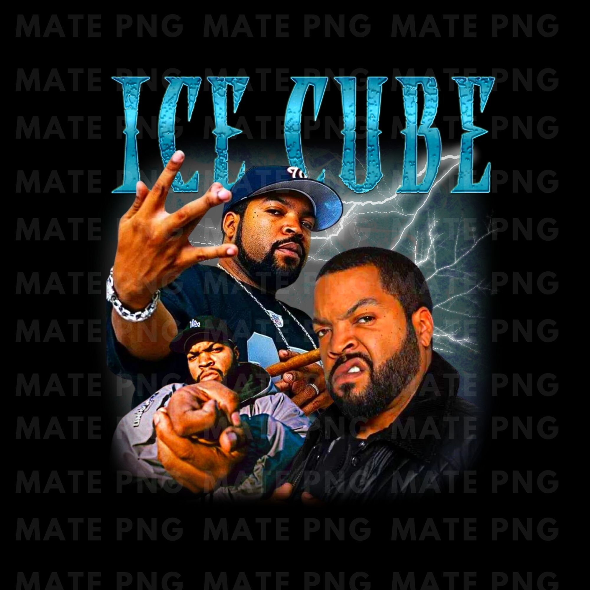 Ice Cube Shirt Design. PNG Digital 4500x5100 Px.retro 90s - Etsy