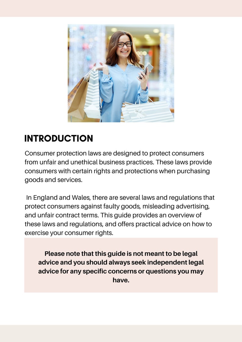 Know Your Rights: A Guide to Consumer Protection Laws in England ...