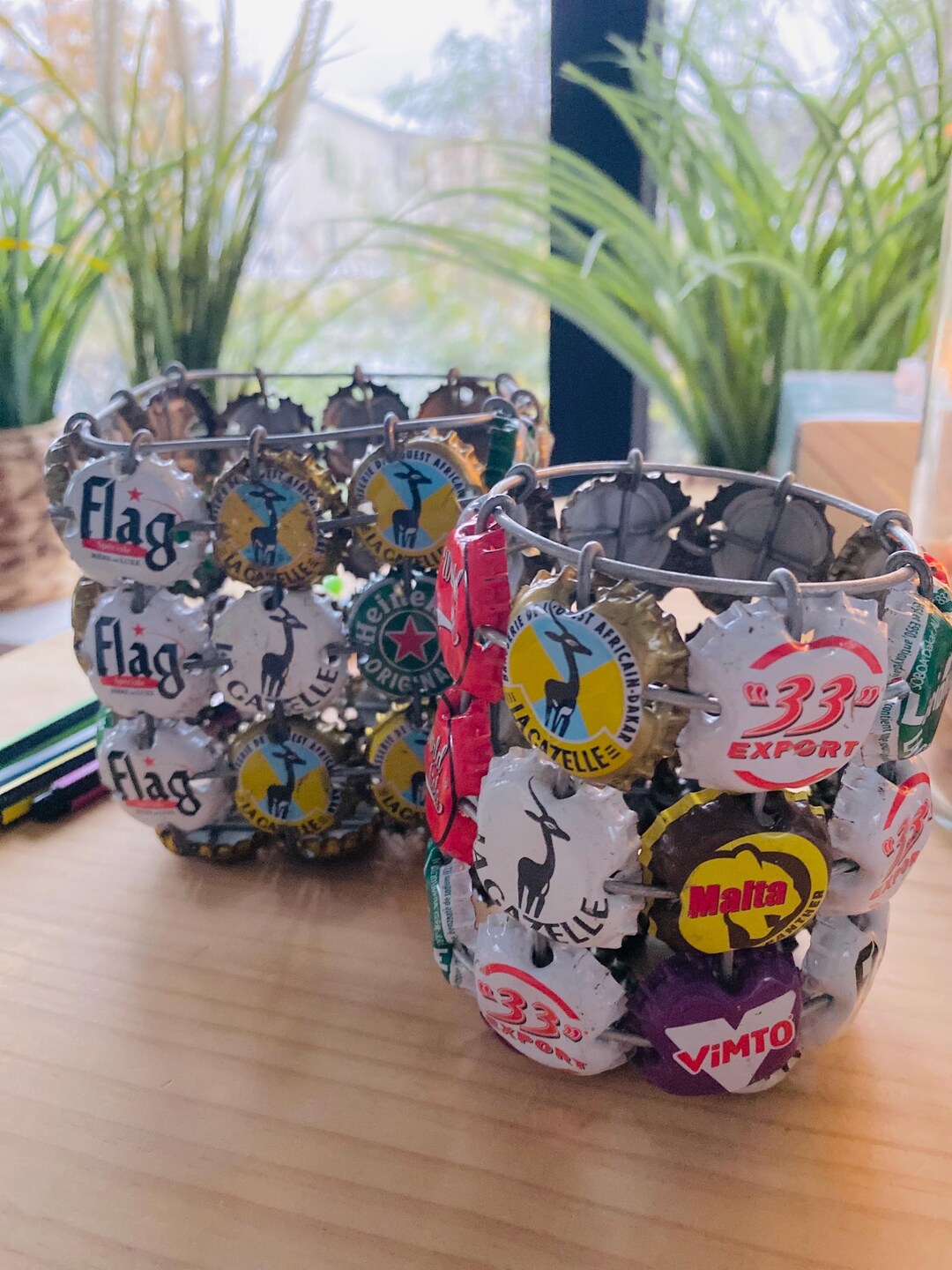 Upcycling Caps: Pencil Holder Made From Recycled Capsules - Handmade in ...