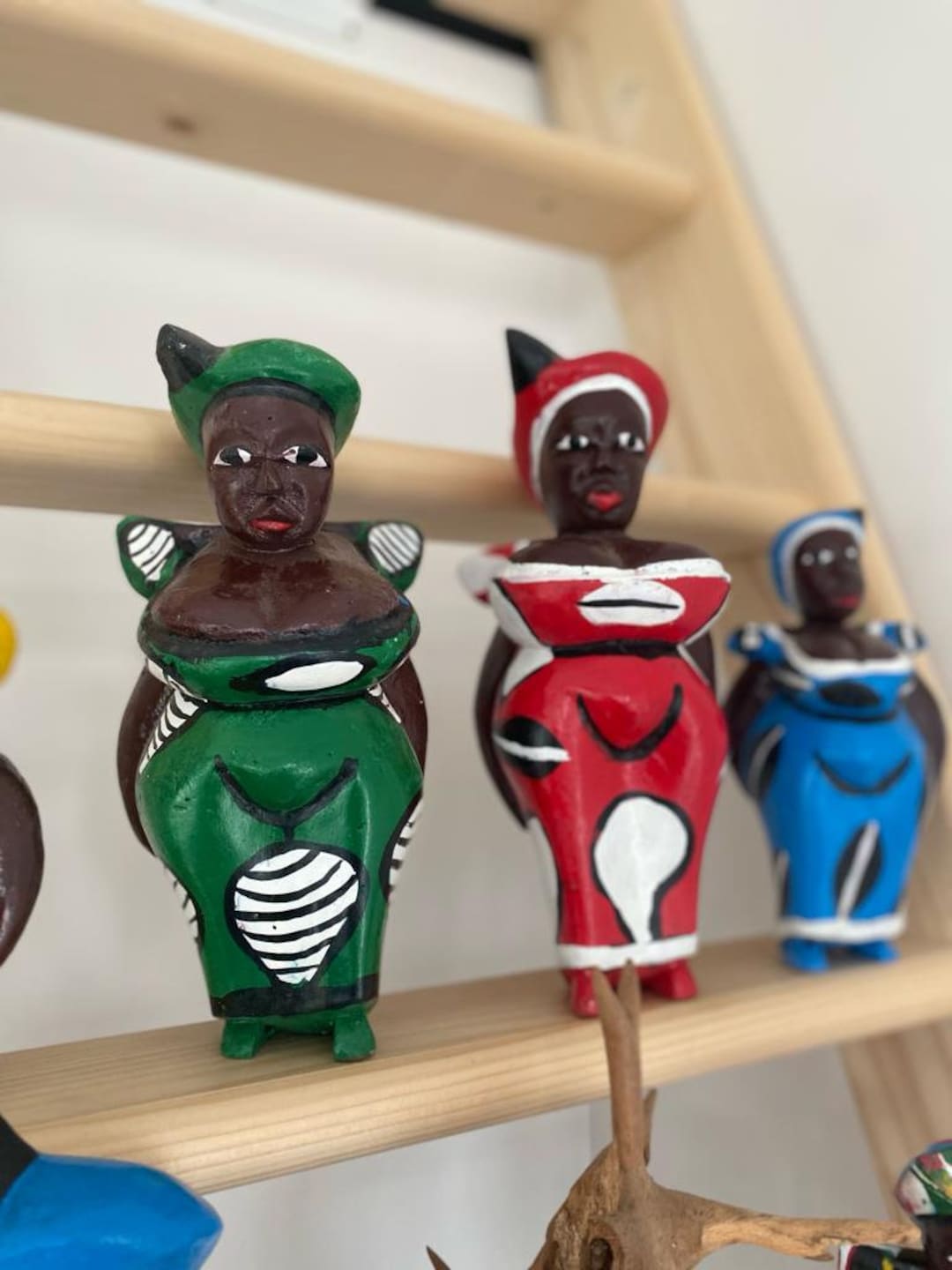 Big Mamma in Wood Carved and Hand Painted Original and Unique - Etsy