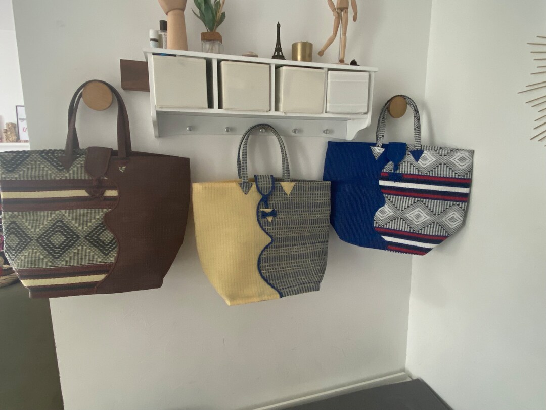 Hand-woven Tote Bag Made in Senegal - Etsy