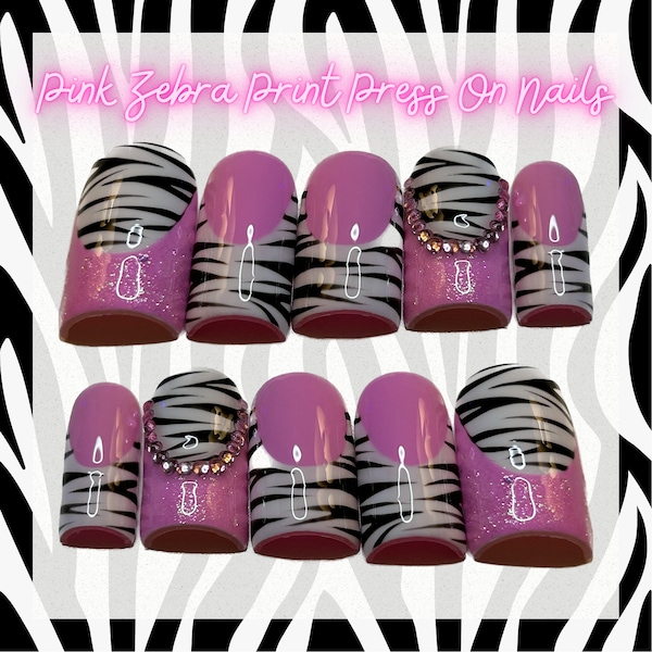 Press on Cyber Nails - Etsy