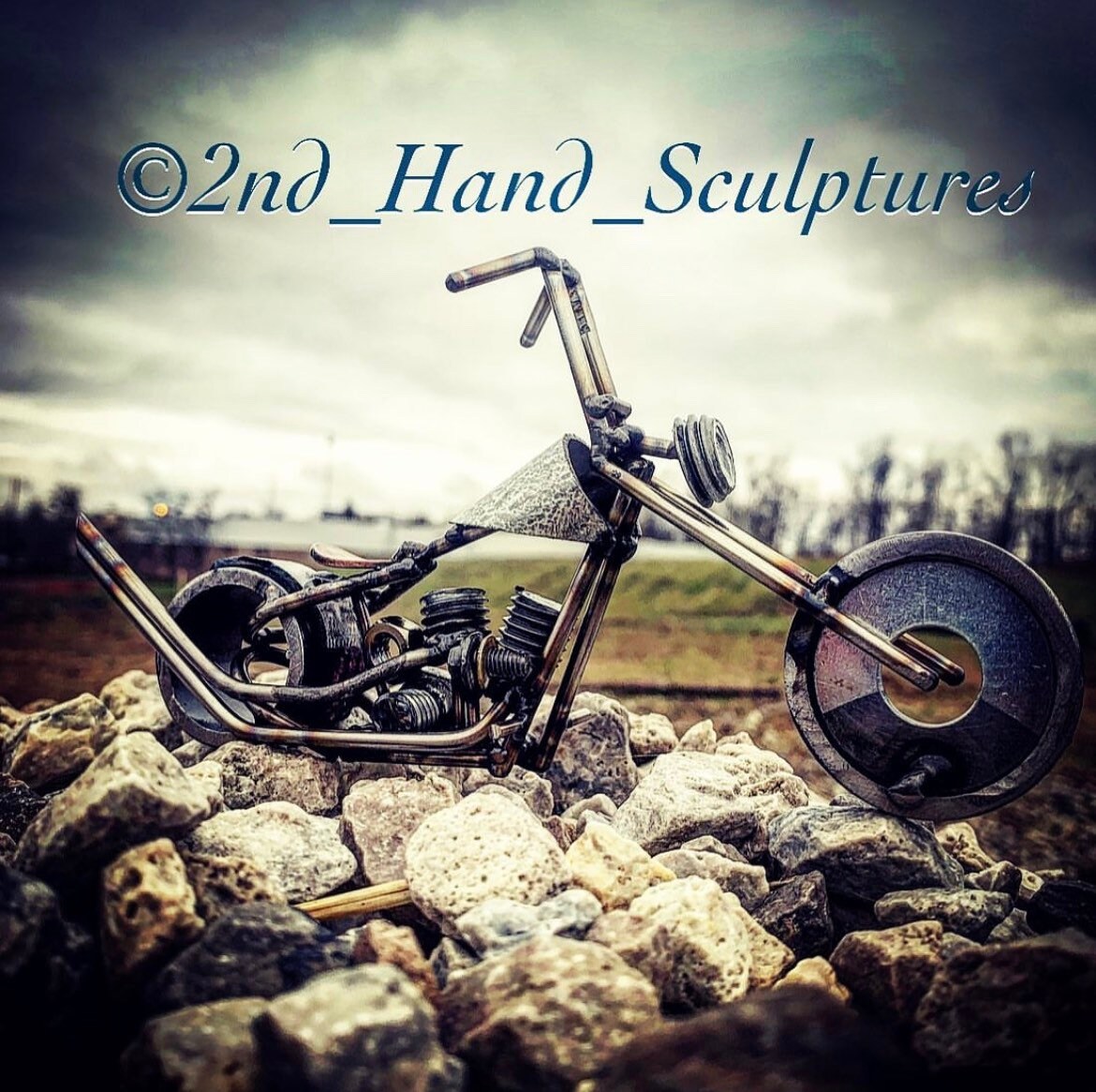 MTO Motorcycle Sculptures - Etsy