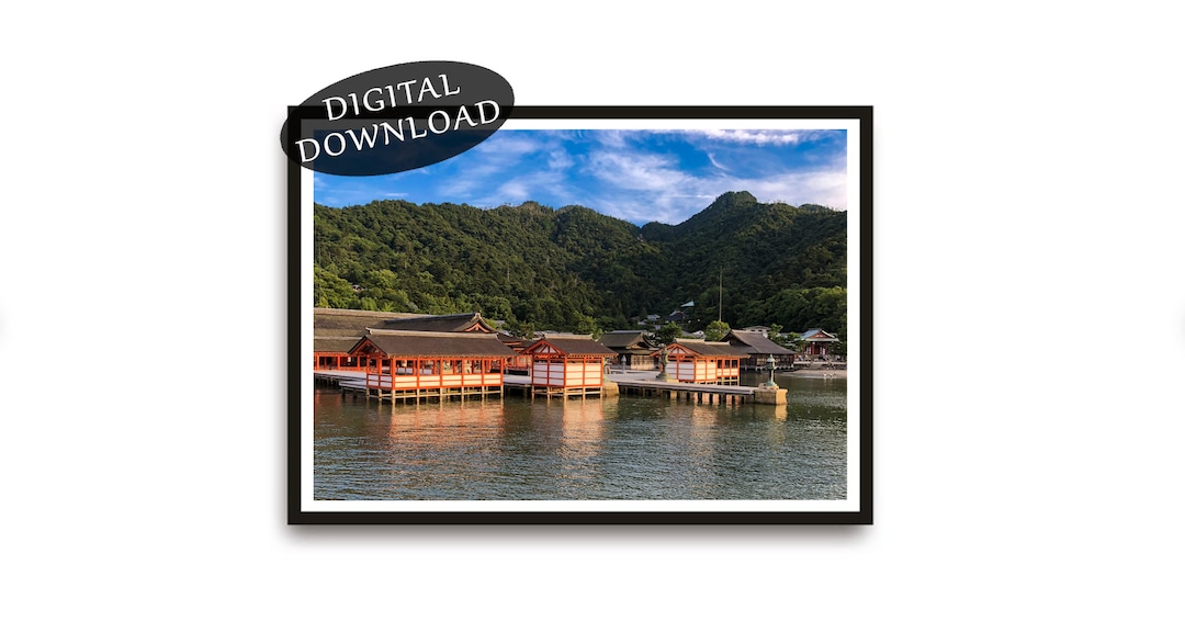 Miyajima Island, Digital Download, Asia, Japan, Hiroshima, Travel ...
