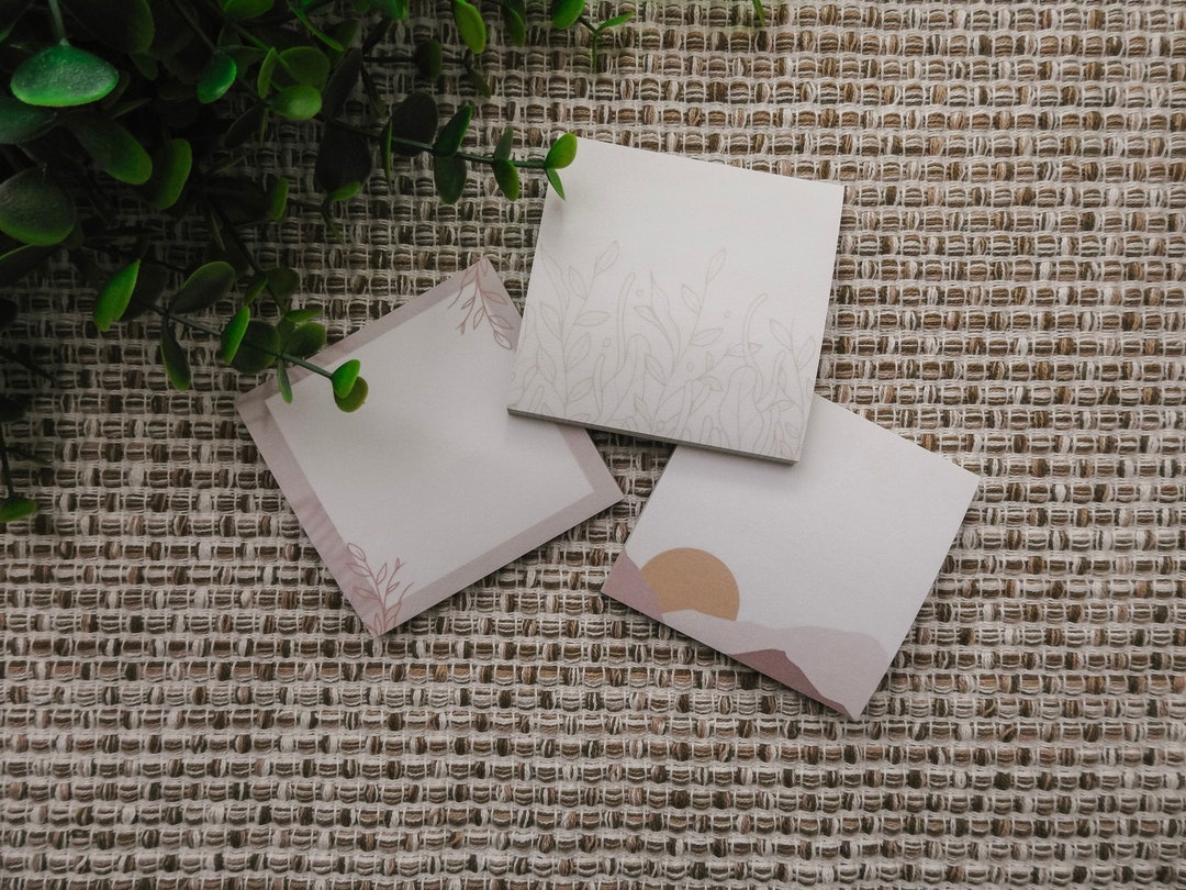 Boho Sticky Notes | Post It Notes - Etsy