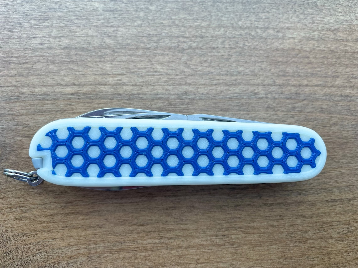 Victorinox SAK 91mm Plus Scale With Honeycomb Design Scales - Etsy