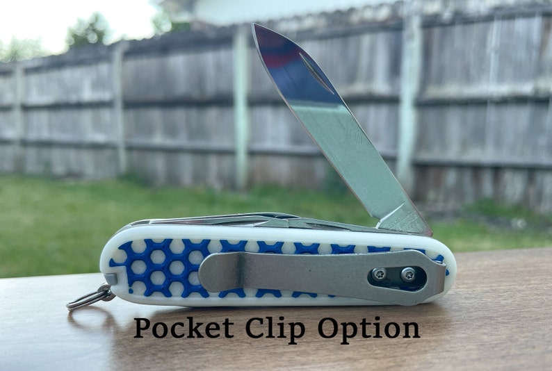 Victorinox SAK 91mm Plus Scale With Honeycomb Design, Scales Snap on No ...