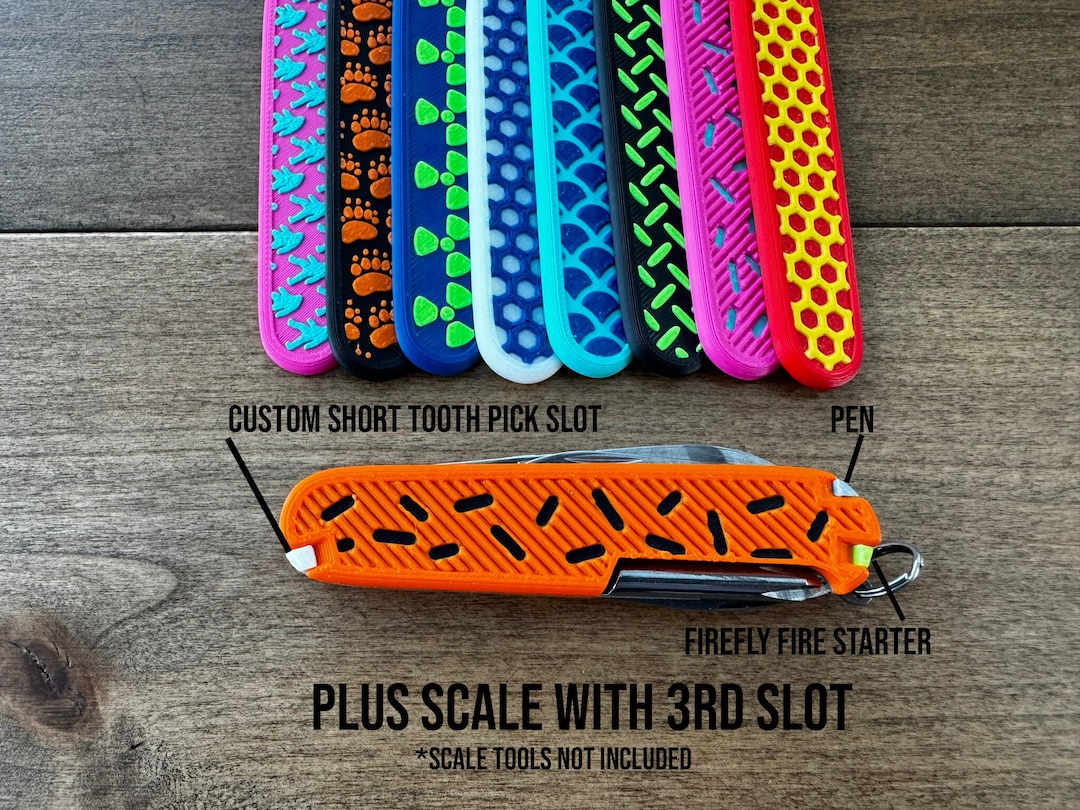 Victorinox 91mm Plus Handle Scale With 3rd Slot, Sprinkle Texture ...