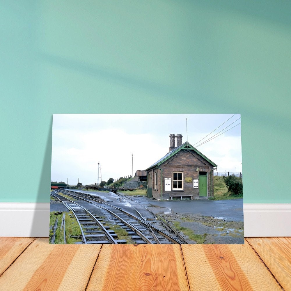 1950s Talyllyn Railway Wharf Station Canvas Print - Etsy