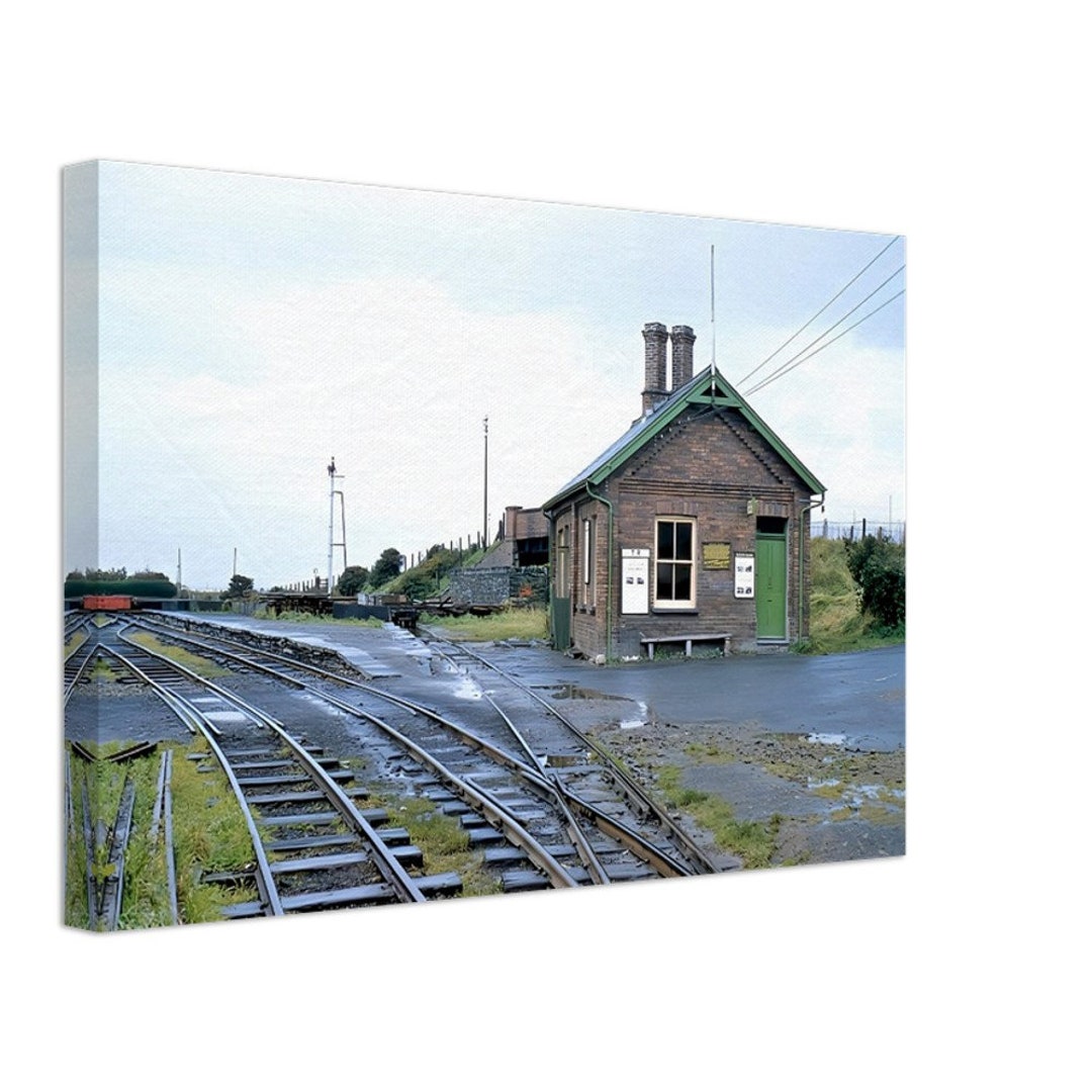 1950s Talyllyn Railway Wharf Station Canvas Print - Etsy