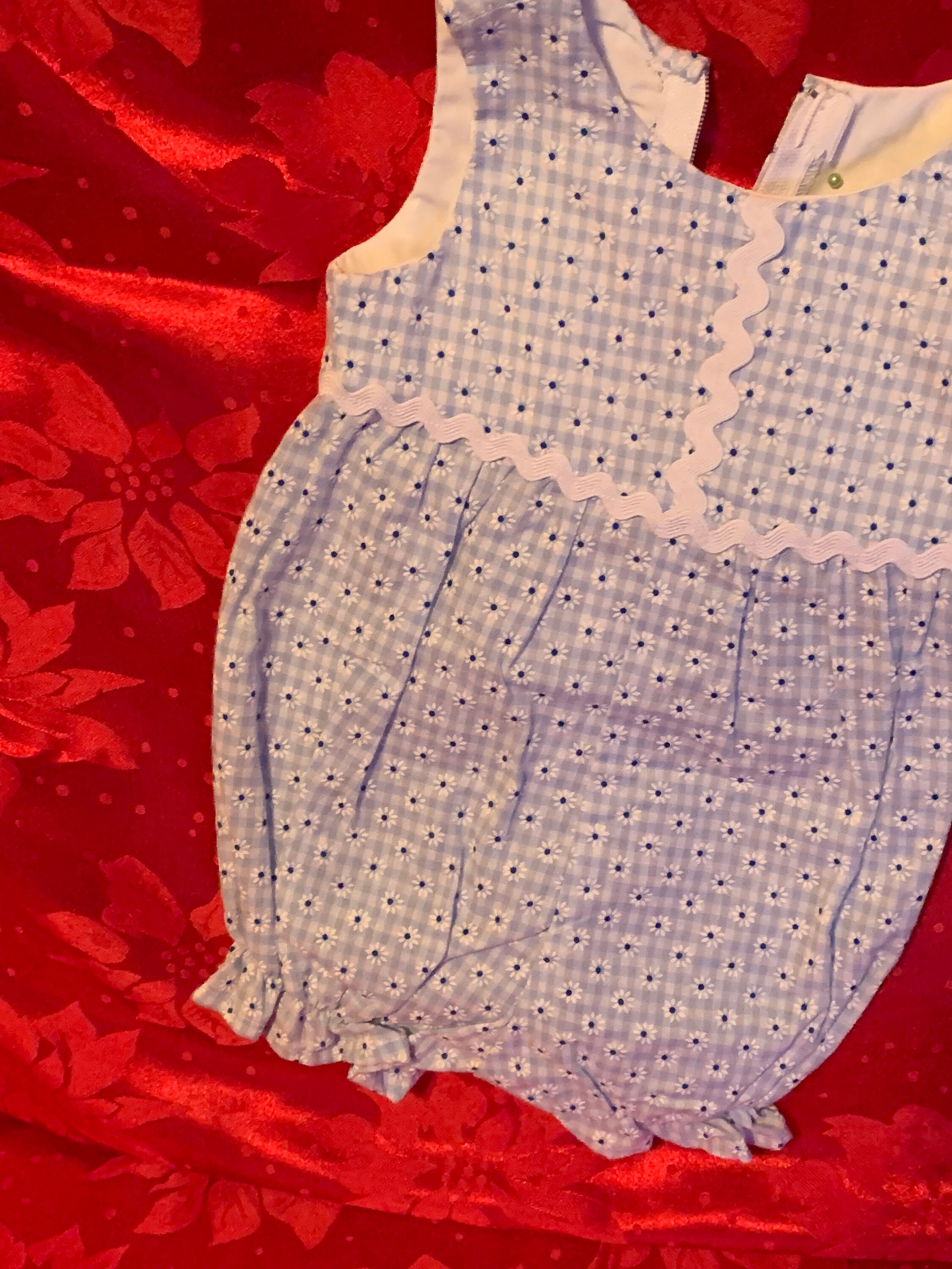 Blue Daisy Rompers - Etsy