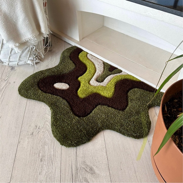 Moss Rug - Etsy