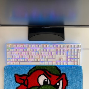 Ninja Turtles, Raphael and Donatello, Gengar Keyboard Rug / %100 ...