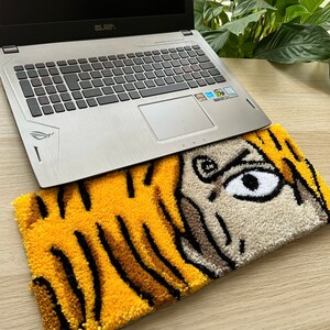 Anime Keyboard Tufted Rug / Handmade Fluffy Keyboard Rug - Etsy