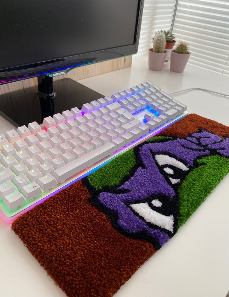 Ninja Turtles, Raphael and Donatello, Gengar Keyboard Rug / %100 ...