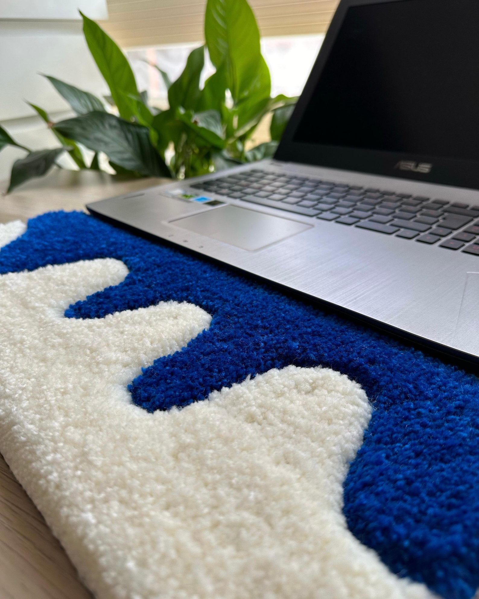 Fluid Keyboard Rug / %100 Handmade Fluffy Keyboard Rug - Etsy