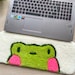 Cute Frog Keyboard Rug / %100 Handmade Fluffy Keyboard Rug - Etsy