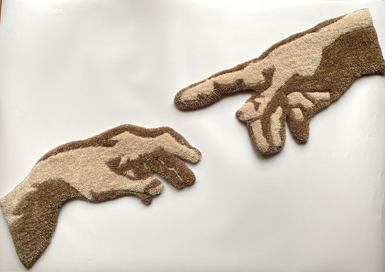 Renaissance Art at Home: Michelangelo Creation Fresco Hand - Etsy