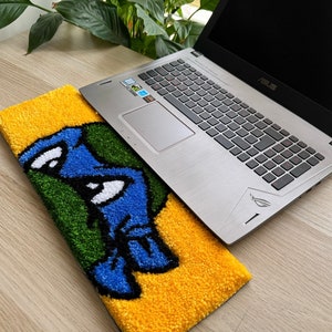 Custom Keyboard Rug / %100 Handmade Fluffy Keyboard Rug - Etsy
