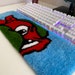Ninja Turtles, Raphael and Donatello, Gengar Keyboard Rug / %100 ...
