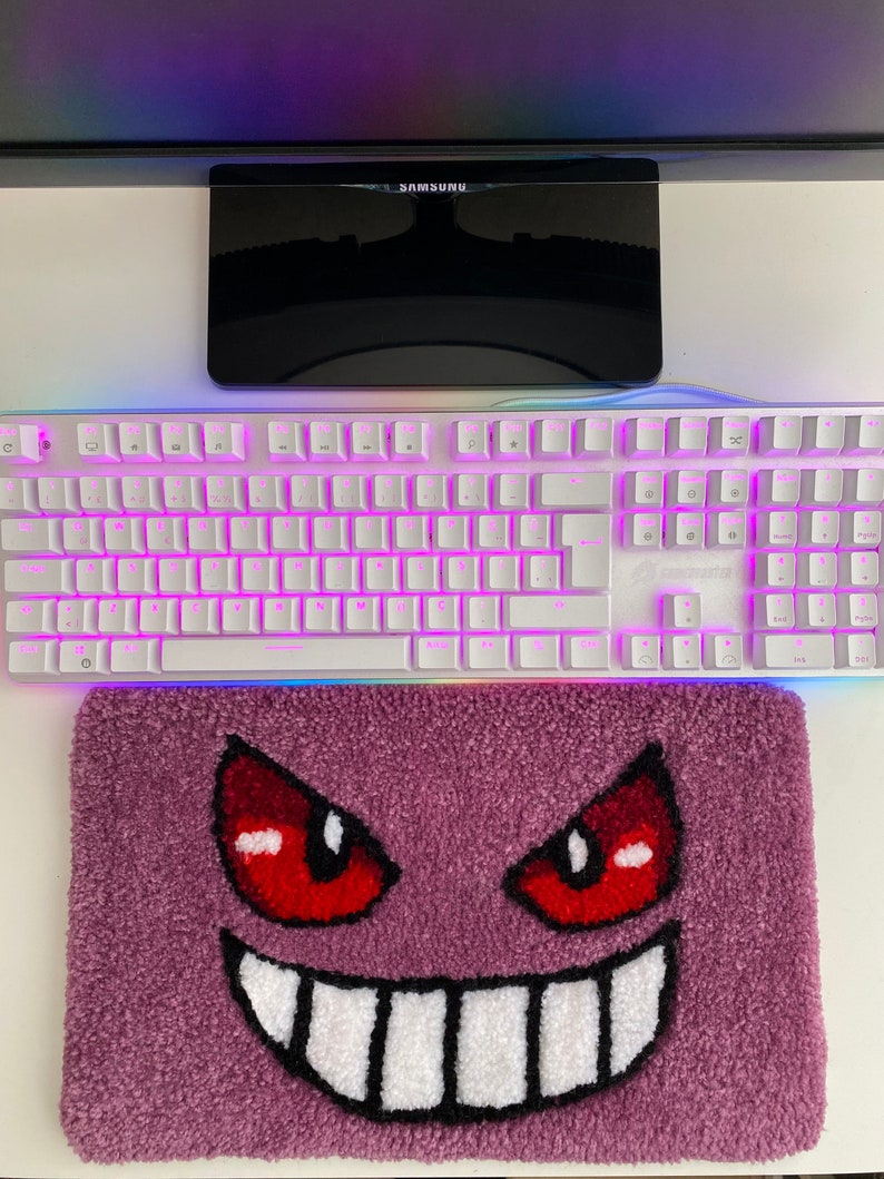 Ninja Turtles, Raphael and Donatello, Gengar Keyboard Rug / %100 ...