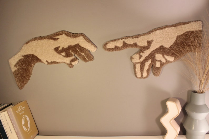 Renaissance Art at Home: Michelangelo Creation Fresco Hand - Etsy