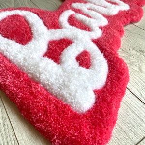 Custom Barbie Pink Tufted Rug / Handmade - Etsy