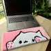 Cute Cat Keyboard Rug / Fluffy Rug %100 Handmade - Etsy