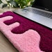 Fluid Keyboard Rug / %100 Handmade Fluffy Keyboard Rug - Etsy