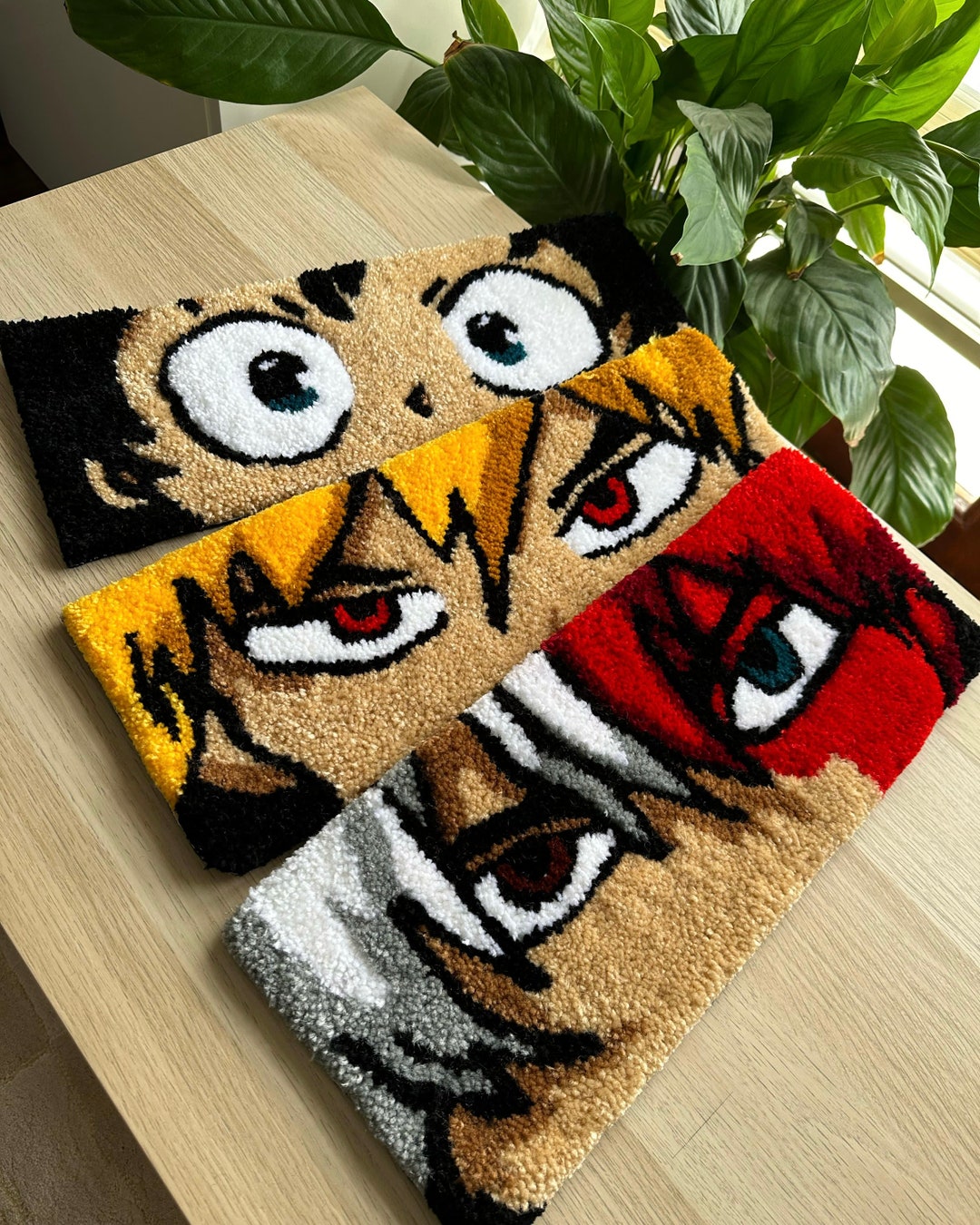 Anime Keyboard Tufted Rug / Handmade Fluffy Keyboard Rug - Etsy