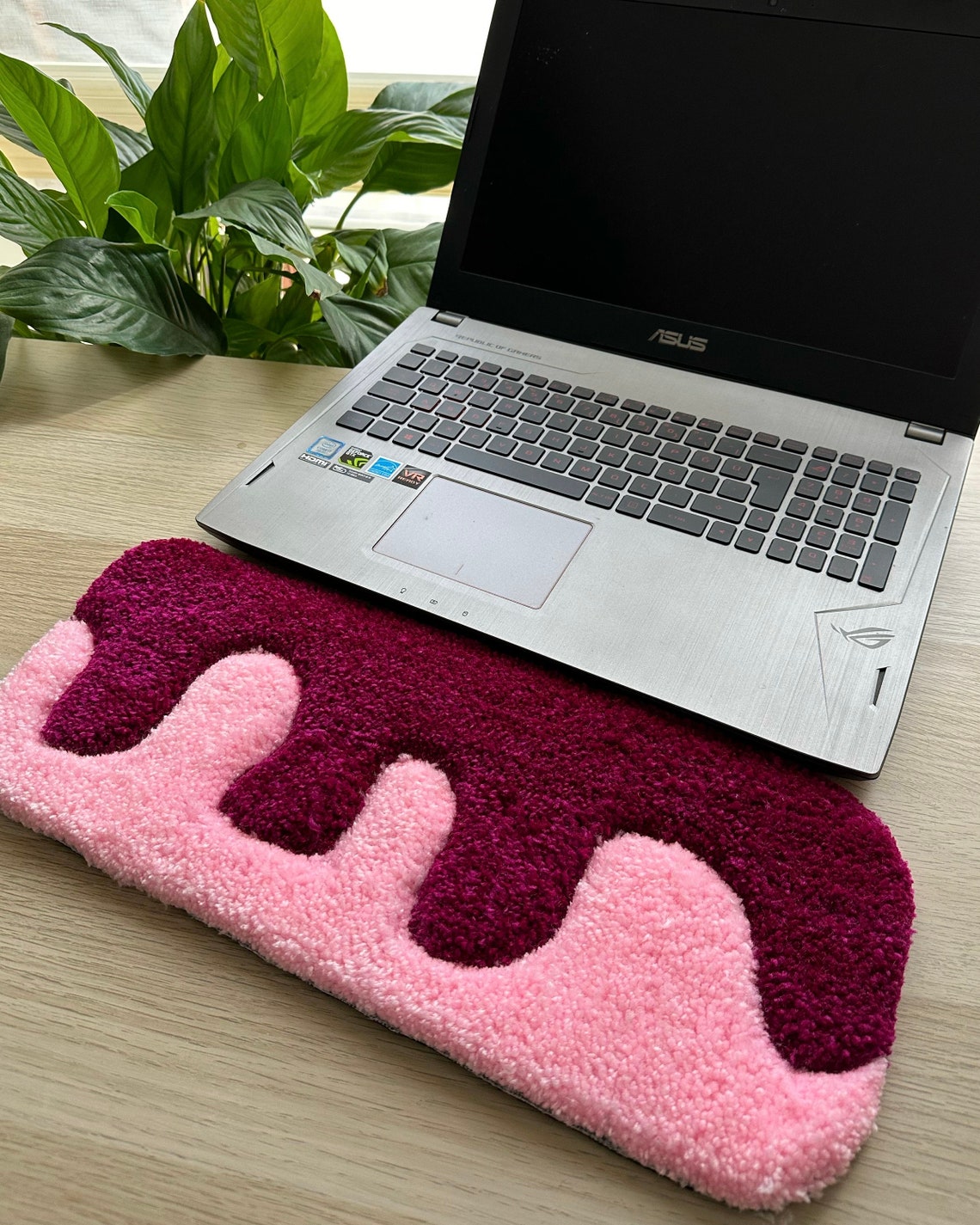 Fluid Keyboard Rug / %100 Handmade Fluffy Keyboard Rug - Etsy