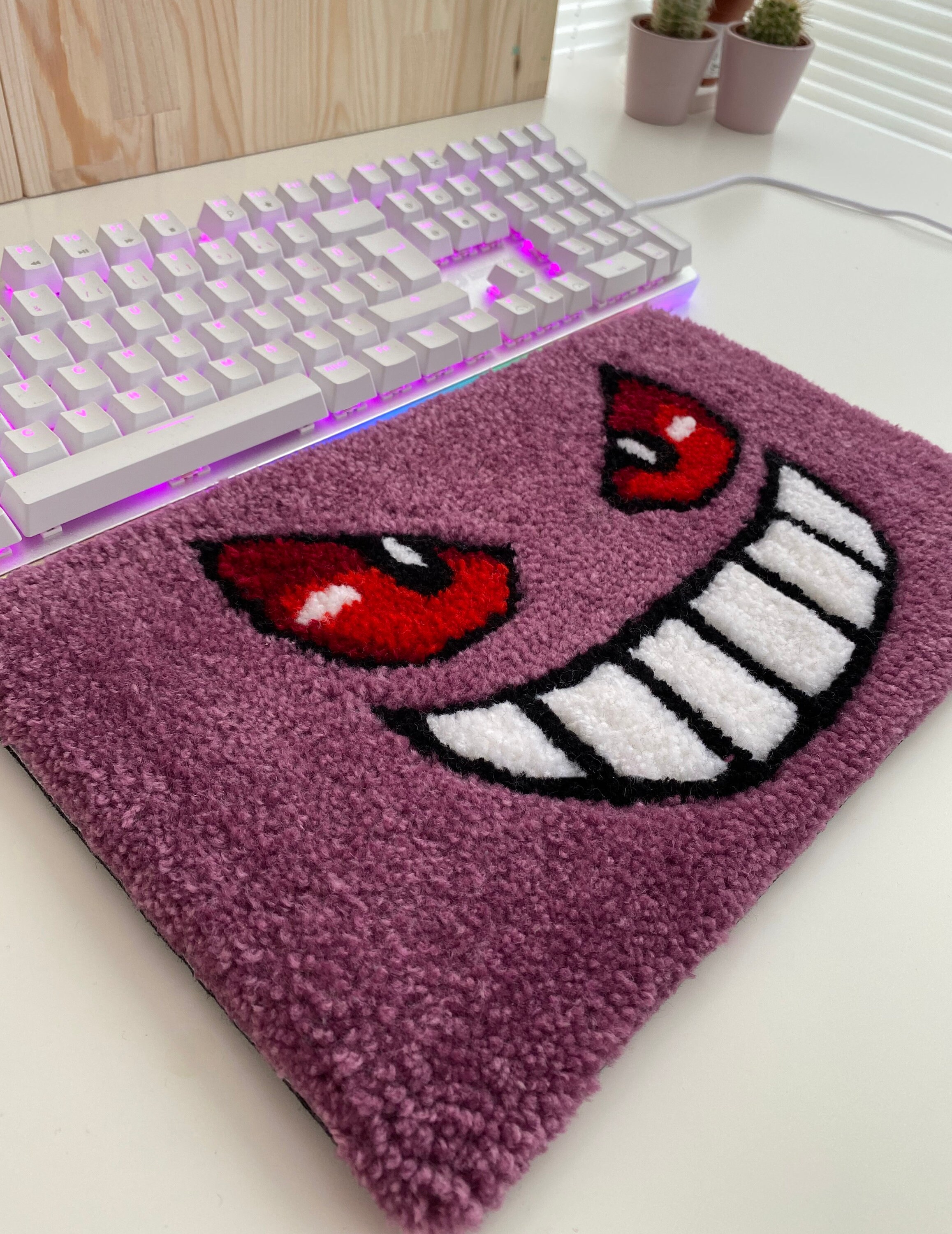 Ninja Turtles, Raphael and Donatello, Gengar Keyboard Rug / %100 ...