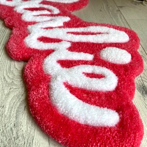 Custom Barbie Pink Tufted Rug / Handmade - Etsy