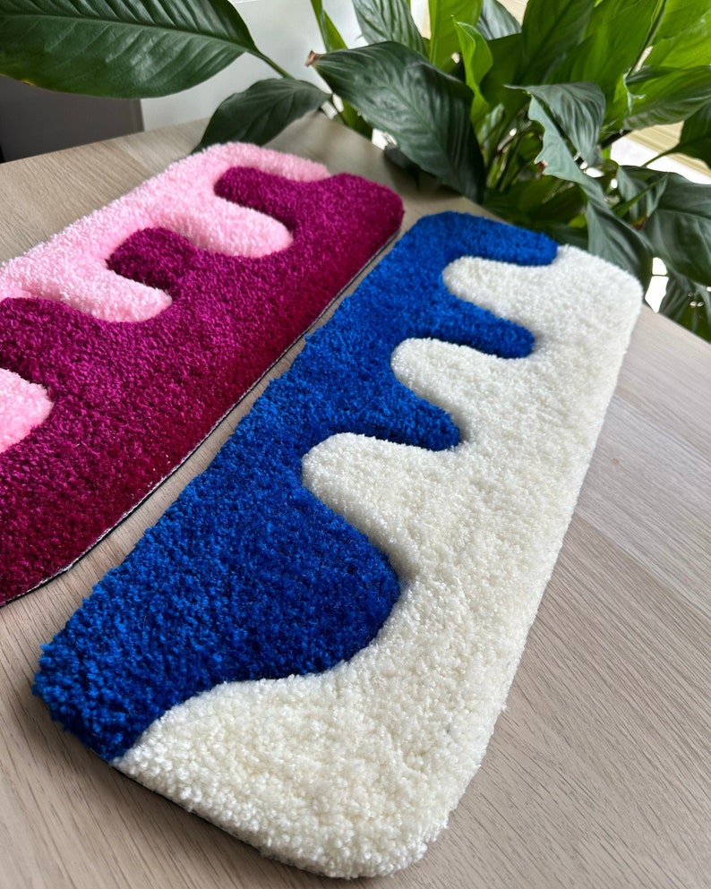 Fluid Keyboard Rug / %100 Handmade Fluffy Keyboard Rug - Etsy