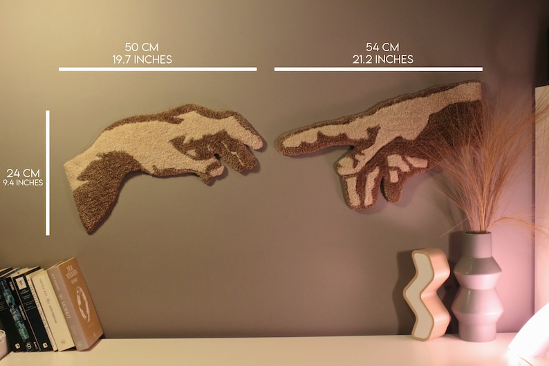 Renaissance Art at Home: Michelangelo Creation Fresco Hand - Etsy